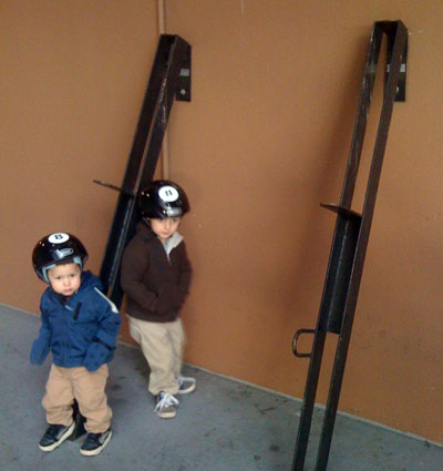Whole Foods tilted bike rack fail | Family Ride