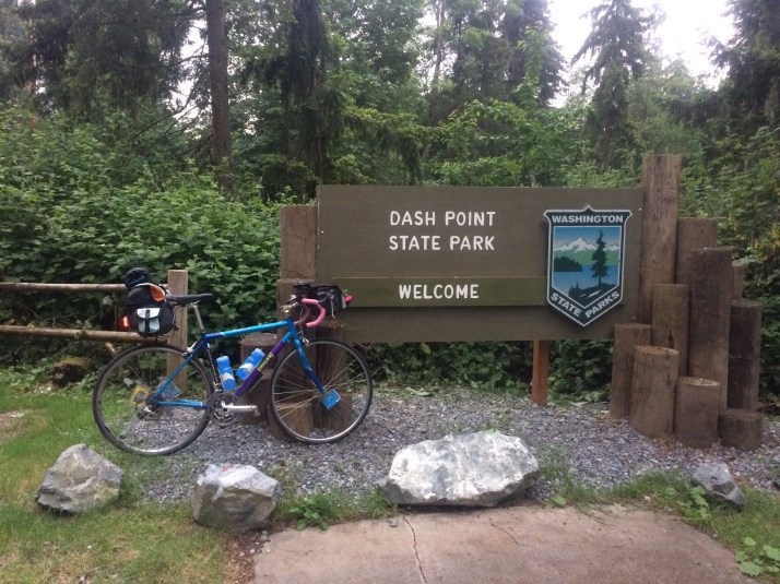 Camping at Dash Point State Park via bike and bus from Seattle | Family ...